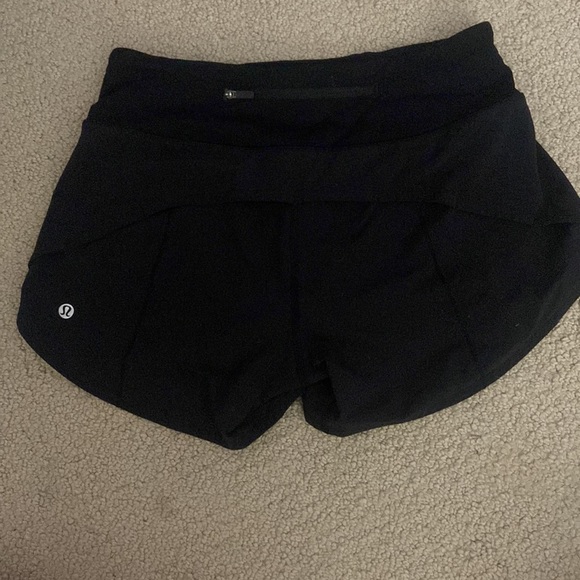 lululemon athletica | Shorts | Black Lululemon Speed Ups | Poshmark